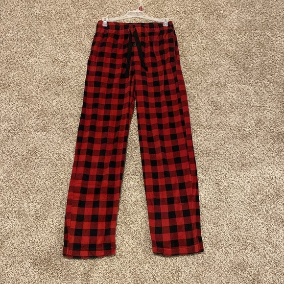 George | Pants & Jumpsuits | Black And Red Checkered Pj Pants | Poshmark